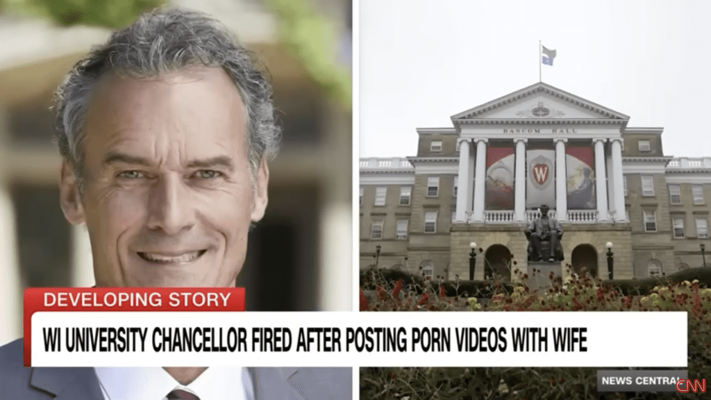 Does This Look Like The Face of a Wisconsin University Chancellor Fired ...
